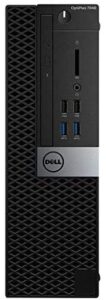 dell optiplex 7040-sff, core i5-6500 3.2ghz, 8gb ram, 480gb solid state drive, dvd, windows 10 pro 64bit, (renewed)