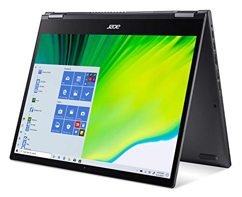 Acer Spin 5 Convertible Laptop, 13.5" 2K 2256 x 1504 IPS Touch, 10th Gen Intel Core i5-1035G4, 16GB LPDDR4X, 512GB NVMe SSD, WiFi 6, Backlit KB, FPR, Rechargeable Active Stylus, SP513-54N-56M2