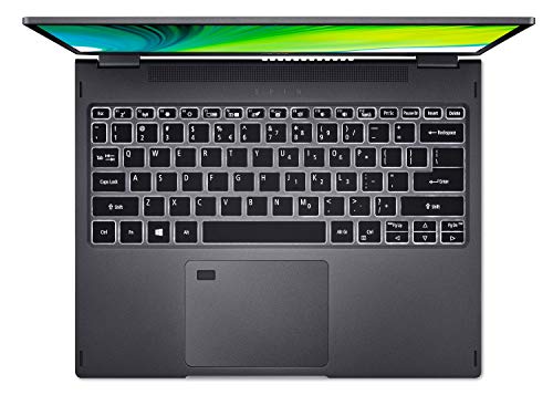 Acer Spin 5 Convertible Laptop, 13.5" 2K 2256 x 1504 IPS Touch, 10th Gen Intel Core i5-1035G4, 16GB LPDDR4X, 512GB NVMe SSD, WiFi 6, Backlit KB, FPR, Rechargeable Active Stylus, SP513-54N-56M2