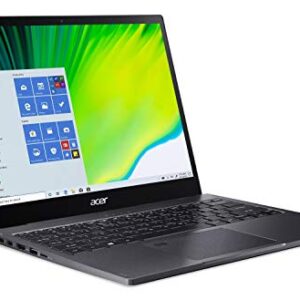 Acer Spin 5 Convertible Laptop, 13.5" 2K 2256 x 1504 IPS Touch, 10th Gen Intel Core i5-1035G4, 16GB LPDDR4X, 512GB NVMe SSD, WiFi 6, Backlit KB, FPR, Rechargeable Active Stylus, SP513-54N-56M2