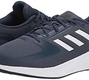 adidas Men's Runfalcon 2.0 Running Shoe, Crew Navy/White/Ink, 13