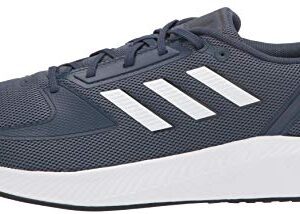 adidas Men's Runfalcon 2.0 Running Shoe, Crew Navy/White/Ink, 13