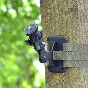 WingHome Trail Camera Mounting Bracket，Hunting Pro Gear Acccessery, Wildlife Cam Holder Deer Monitor Stand Hunter Camera Kit