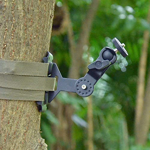 WingHome Trail Camera Mounting Bracket，Hunting Pro Gear Acccessery, Wildlife Cam Holder Deer Monitor Stand Hunter Camera Kit