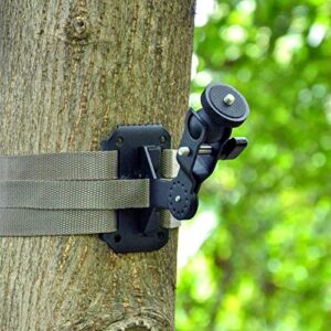 WingHome Trail Camera Mounting Bracket，Hunting Pro Gear Acccessery, Wildlife Cam Holder Deer Monitor Stand Hunter Camera Kit