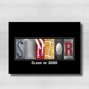 Personalized Senior Volleyball Gift, Class of 2021, 8x10 or 11x14 PHOTO print,