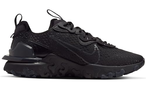 Nike React Vision, Men's Running Shoe, Black Anthracite Black Anthracite, 9 UK (44 EU)