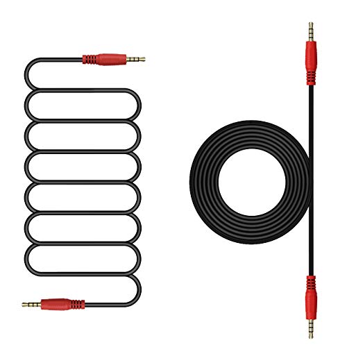 EMEET Daisy Chain Cable –3.5mm Male to Male Stereo Audio Aux Cable, Use for Luna/Luna Plus/Luna Plus Kit/Luna Lite/M3/M220/M2/M2 MAX Speakerphone/Meeting Capsule, Expand Meeting up to 12/16 People