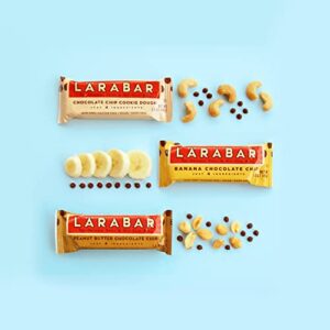 Larabar Chocolate Chip Cookie Dough, Gluten Free Fruit & Nut Bar, 18 Ct