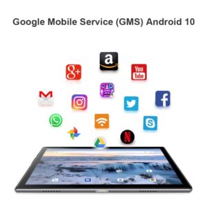 PRITOM L10 3G Phone Tablet - 10'' Android SIM Tablet with G+G HD IPS, Touchscreen, Octa-Core Processor, 3G RAM, 32G ROM, Large Battery, 5G&2.4G WiFi, GPS, Camera, USB C Tablet PC, Full Metal Body