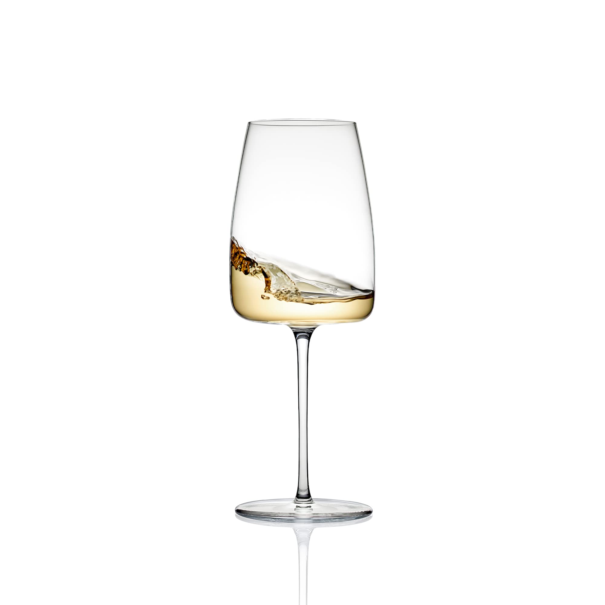 RONA Lord 51 Wine Glass | 17 oz. | Set of 6 | Lord Collection | Party Set & White Wine Glasses | Crystalline Glass | Ideal for Home, Restaurant, Party, Wedding, Wine | Made in Europe |