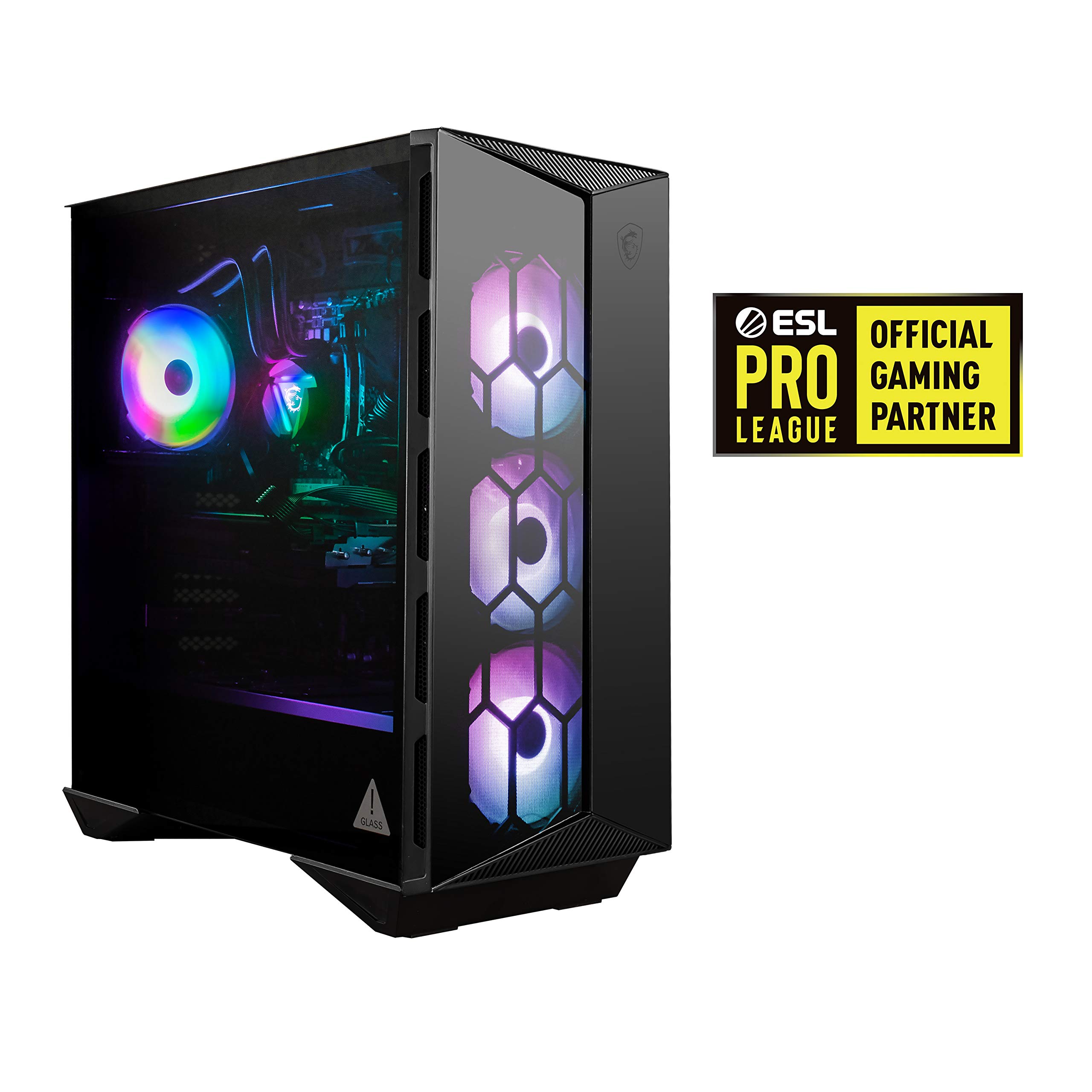 MSI Aegis RS 10SE-011US High-End Full Tower Desktop Intel Core i9-10900KF Processor RTX 2080Super 8GB GDDR6 32GB DDR4 2TB HDD 1TB SSD Liquid CPU Cooler WiFi 6 Windows 10 Home VR Ready