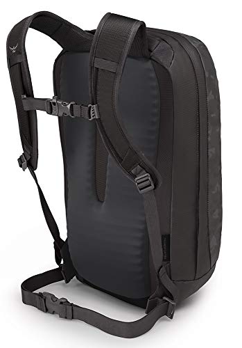 Osprey Transporter Panel Loader Laptop Backpack, Camo Black, One Size