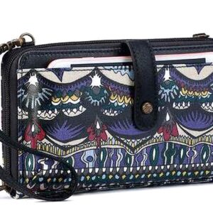 Sakroots Large Smartphone Crossbody, Multi One World