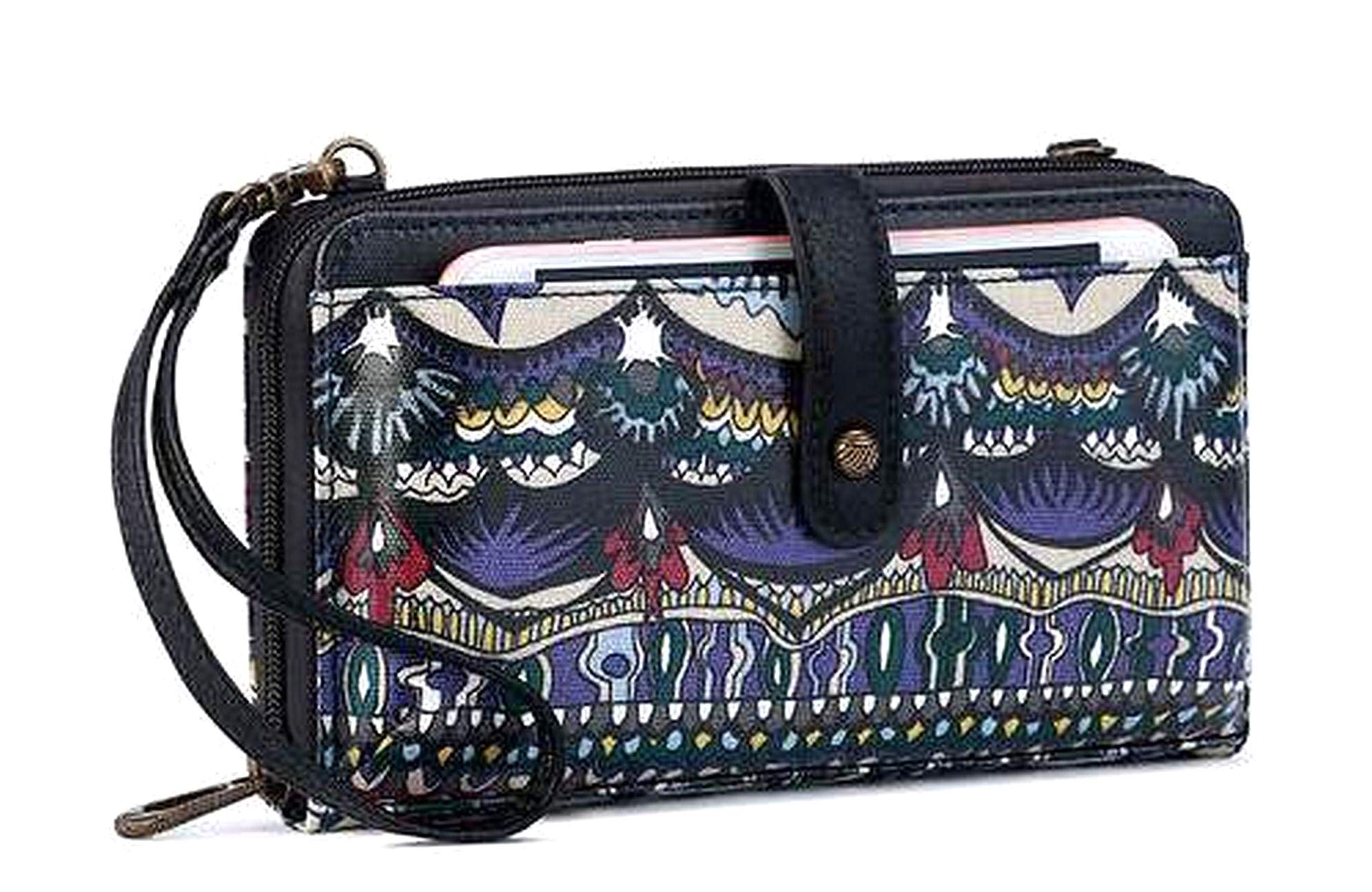 Sakroots Large Smartphone Crossbody, Multi One World