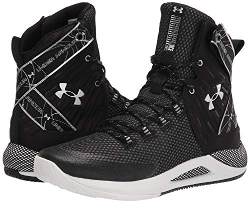 Under Armour Women's HOVR Highlight Ace, Black (001)/White, 8 M US