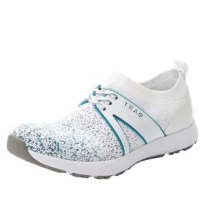 alegria qool white multi eu 36 (us women's 6-6.5) wide