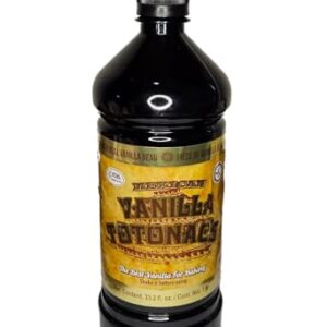 Mexican Vanilla Totonac's Pure Extract - 33.2 Oz Bottle - Premium Vanilla Liquid for Baking & Cooking, Packaging May Vary