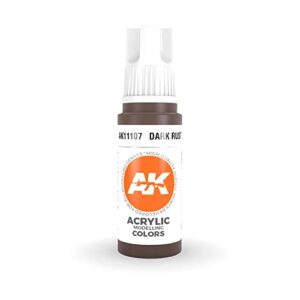 ak interactive 3rd gen acrylic dark rust 17ml