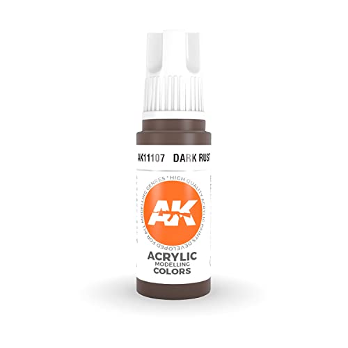 AK Interactive 3rd Gen Acrylic Dark Rust 17ml