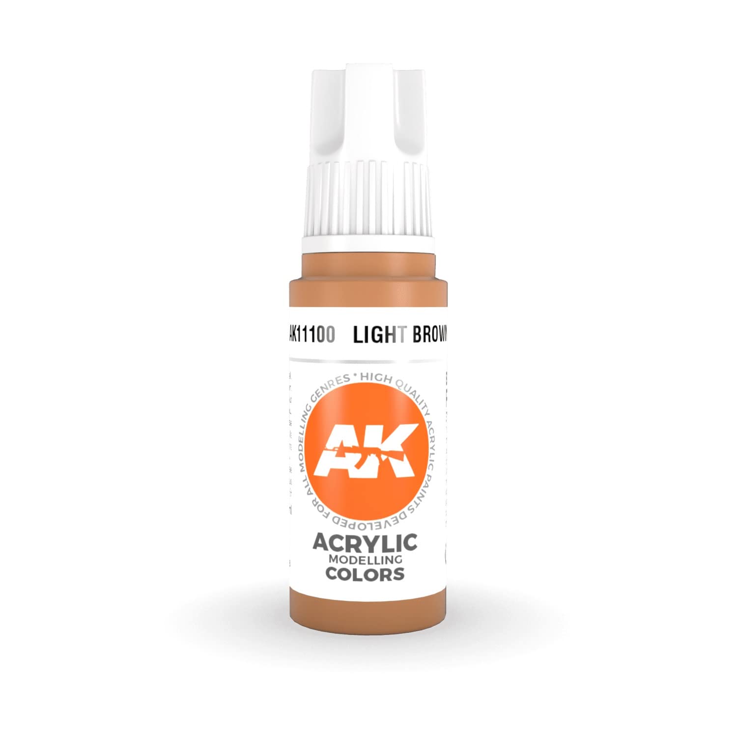 AK Interactive 3rd Gen Acrylic Light Brown 17ml