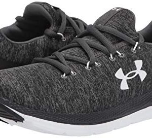 Under Armour Women's Charged Impulse Sport, Black (002)/White, 12 M US