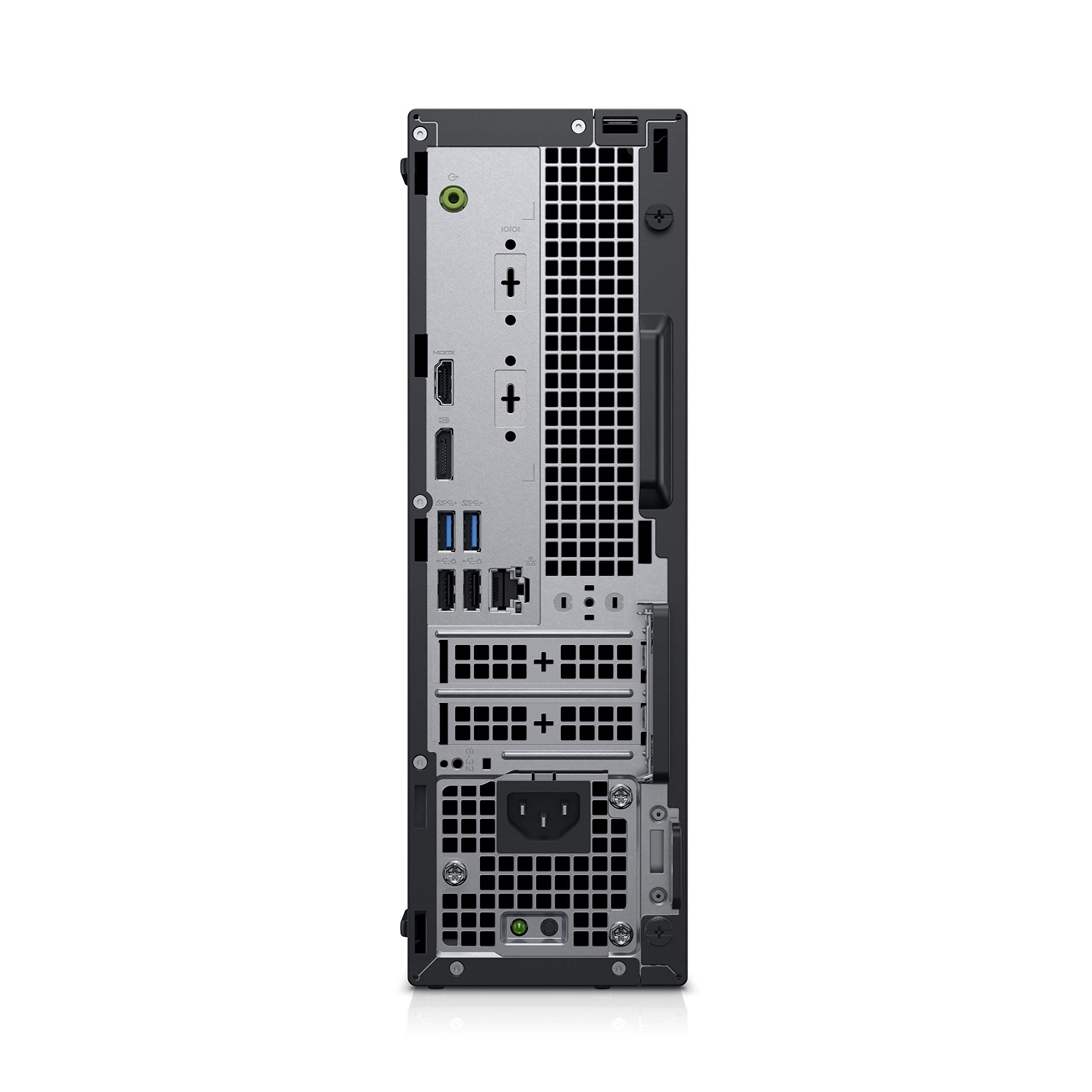 Dell OptiPlex 3060 SFF Desktop Computer with Intel Core i3-8100 3.6 GHz Quad-Core, 8GB RAM, 500GB HDD (D7CKR) (Renewed) …