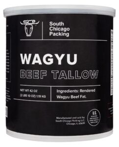 south chicago packing wagyu beef tallow, 42 ounces, paleo-friendly, keto-friendly, 100% pure wagyu