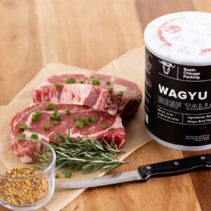 South Chicago Packing Wagyu Beef Tallow, 42 Ounces, Paleo-friendly, Keto-friendly, 100% Pure Wagyu