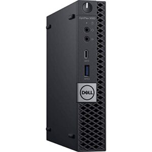 dell optiplex 5060 micro business desktop - intel i5-8500t 2.2ghz 6-core/16gb ram/128gb ssd/bluetooth & wifi (renewed)