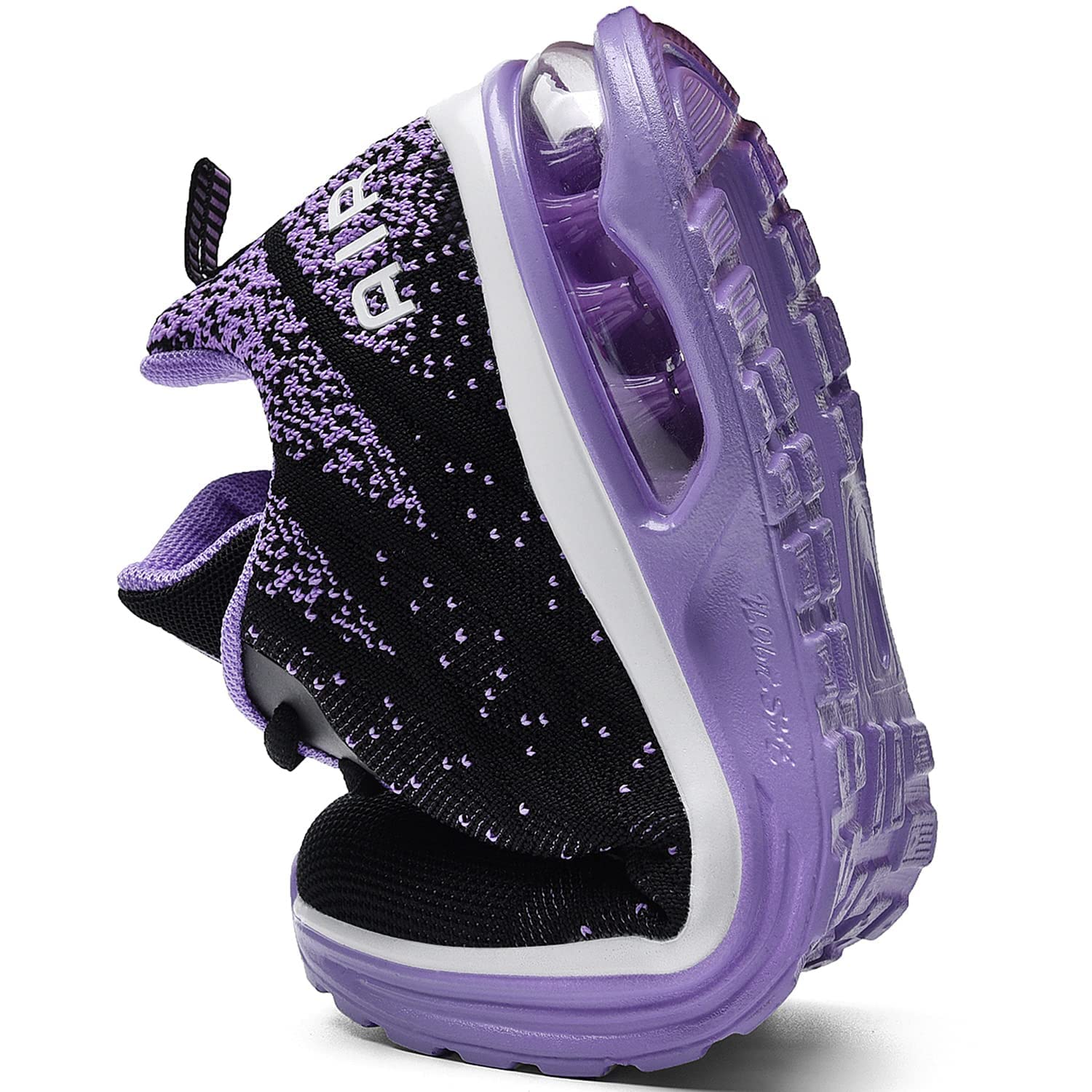 Air Shoes for Women Tennis Sports Athletic Workout Gym Running Sneakers - Purple - Size 8