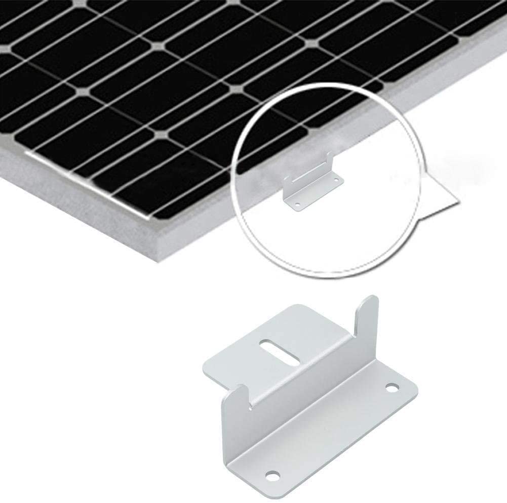 AUECOOR Mount Mounting Set Solar Panel Z Bracket RV Boat Off Grid