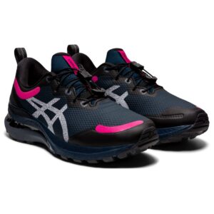 ASICS Women's Gel-Kayano 28 All Winter Long Running Shoes, 8.5, French Blue/Pink Rave