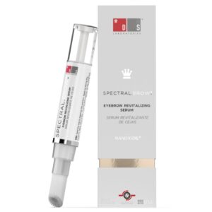 ds laboratories spectral.brow eyebrow serum - hair thickening products for women & men with retinol, azelaic acid & hyaluronic acid, eyebrow growth serum for thicker brows, hair growth brow serum