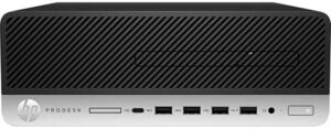 hp business desktop prodesk 600 g5 desktop computer - intel core i7 9th gen i7-9700 3 ghz - 8 gb ram ddr4 sdram - 256 gb ssd - small form factor (renewed)