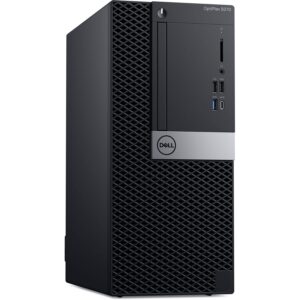 dell optiplex 5070 sff desktop computer - intel core i5-9500 3.0 upto 4.4ghz, 32gb ram 256gb m.2 nvme ssd, uhd graphics 630, ac wi-fi, bluetooth, usb type-c – windows 10 pro