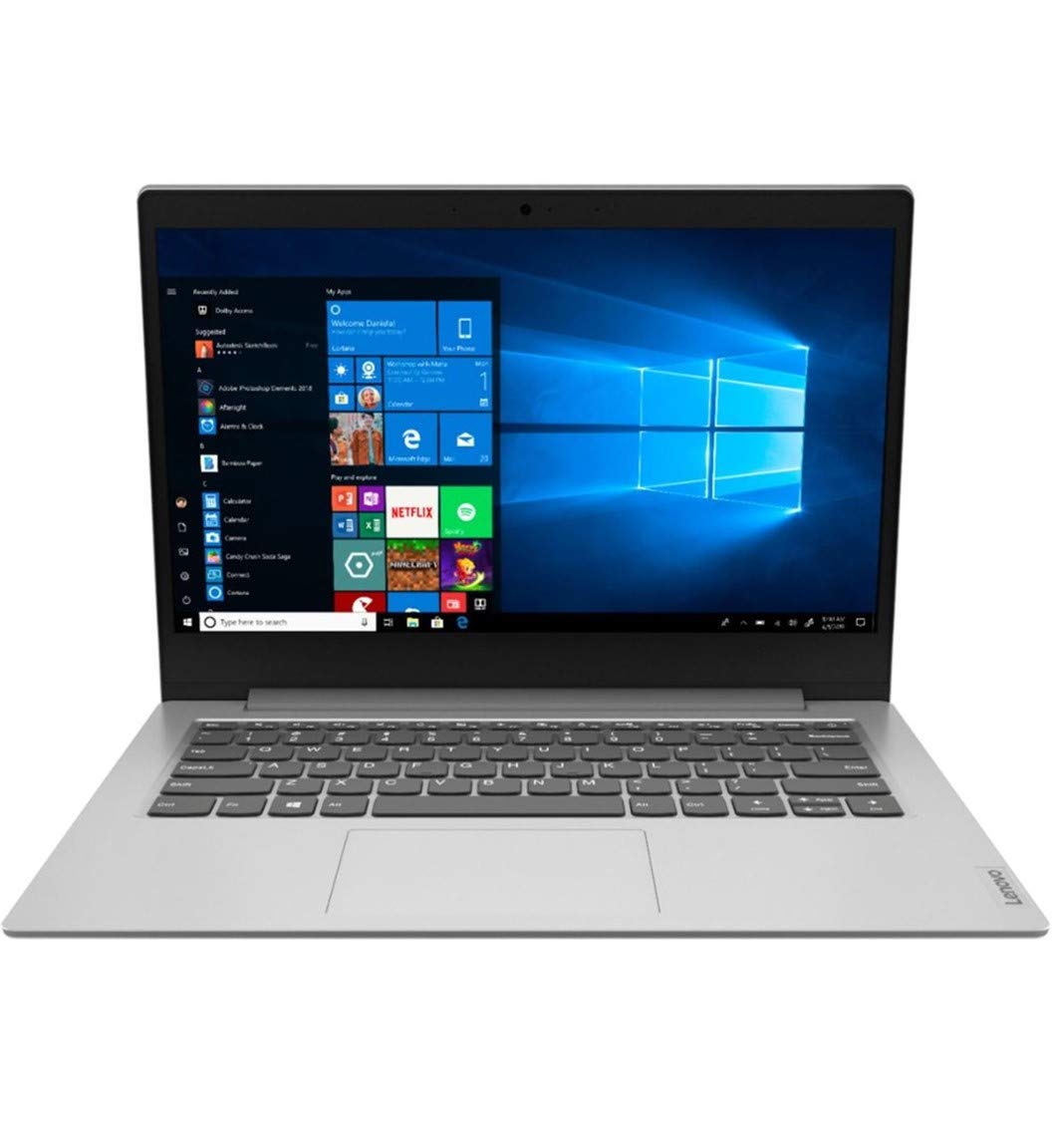 Lenovo IdeaPad 14.0-inch Laptop PC, 7th Gen AMD A6-9220e up to 2.4GHz, 4GB RAM, 64GB Flash Storage, HDMI, WiFi, Bluetooth, AMD Radeon R4, One-Year Office 365 Included, Up to 8Hrs Battery, Windows 10