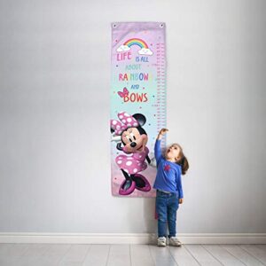 Jay Franco Marvel Spiderman Friendly Neighbor Growth Chart – Kids Removeable Wall Décor (Official Marvel Product)