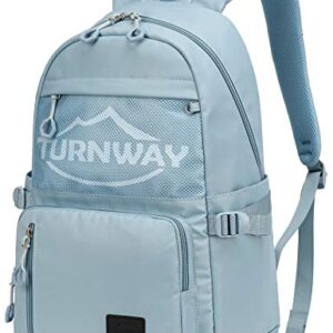 TurnWay Waterproof Lightweight 16” Laptop Backpack/Daypack for Travel, College, Sport, Men and Women