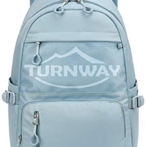 TurnWay Waterproof Lightweight 16” Laptop Backpack/Daypack for Travel, College, Sport, Men and Women