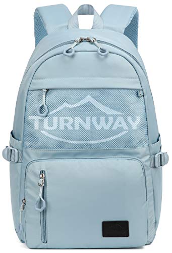 TurnWay Waterproof Lightweight 16” Laptop Backpack/Daypack for Travel, College, Sport, Men and Women