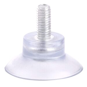 KINMAD 10 Pcs M6x13mm Rubber Strong Suction Cup Screw with 35mm Sucker Hanger Pads for Table Glass Tops