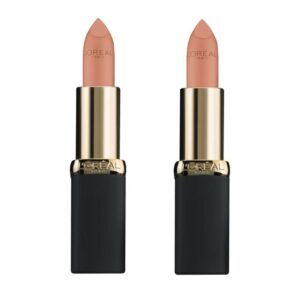 Pack of 2 L'Oreal Paris Colour Riche Matte Lipcolour, Matte-Cademia # 808