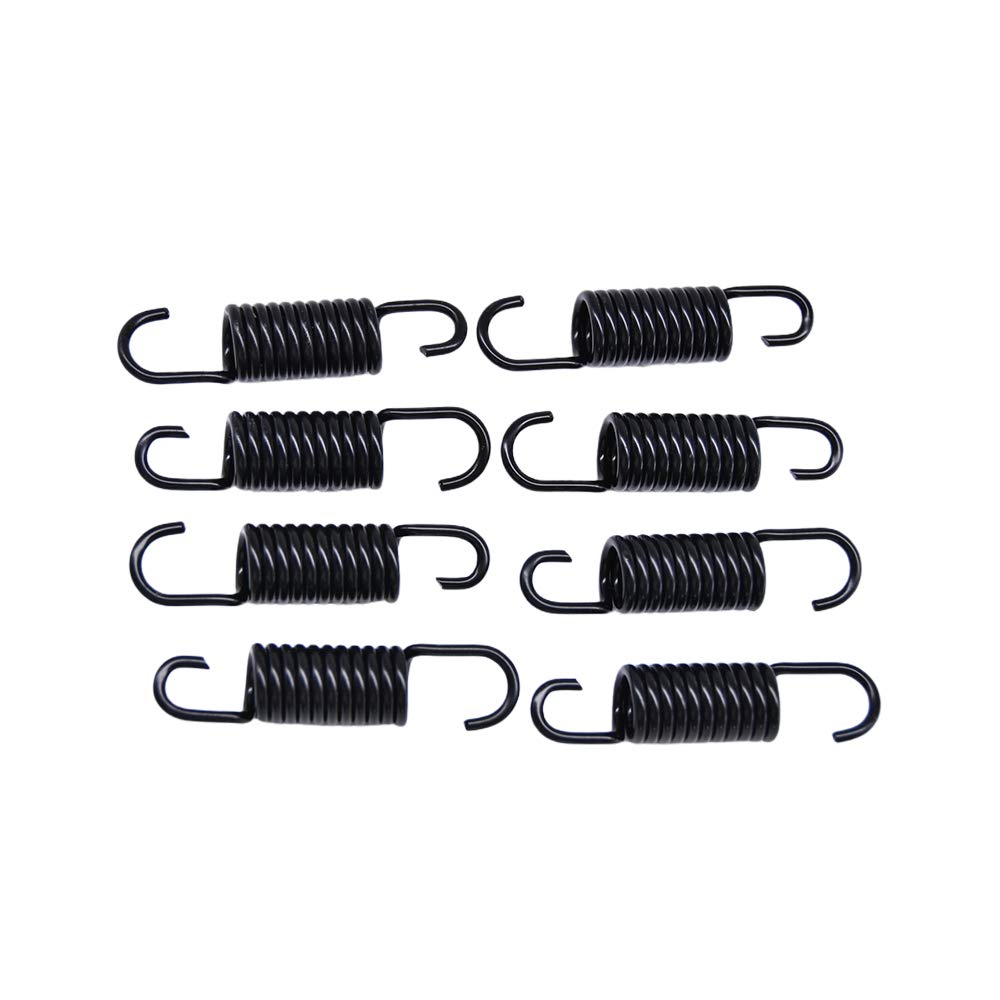 Yoogu 2-1/4inch (Pack of 8) Furniture Springs Replacement for Recliner Sofa Bed and Others Black [11 Turn]