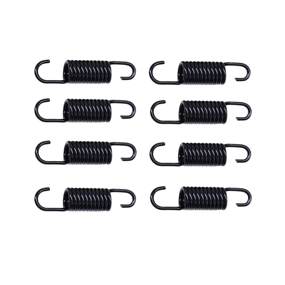 Yoogu 2-1/4inch (Pack of 8) Furniture Springs Replacement for Recliner Sofa Bed and Others Black [11 Turn]