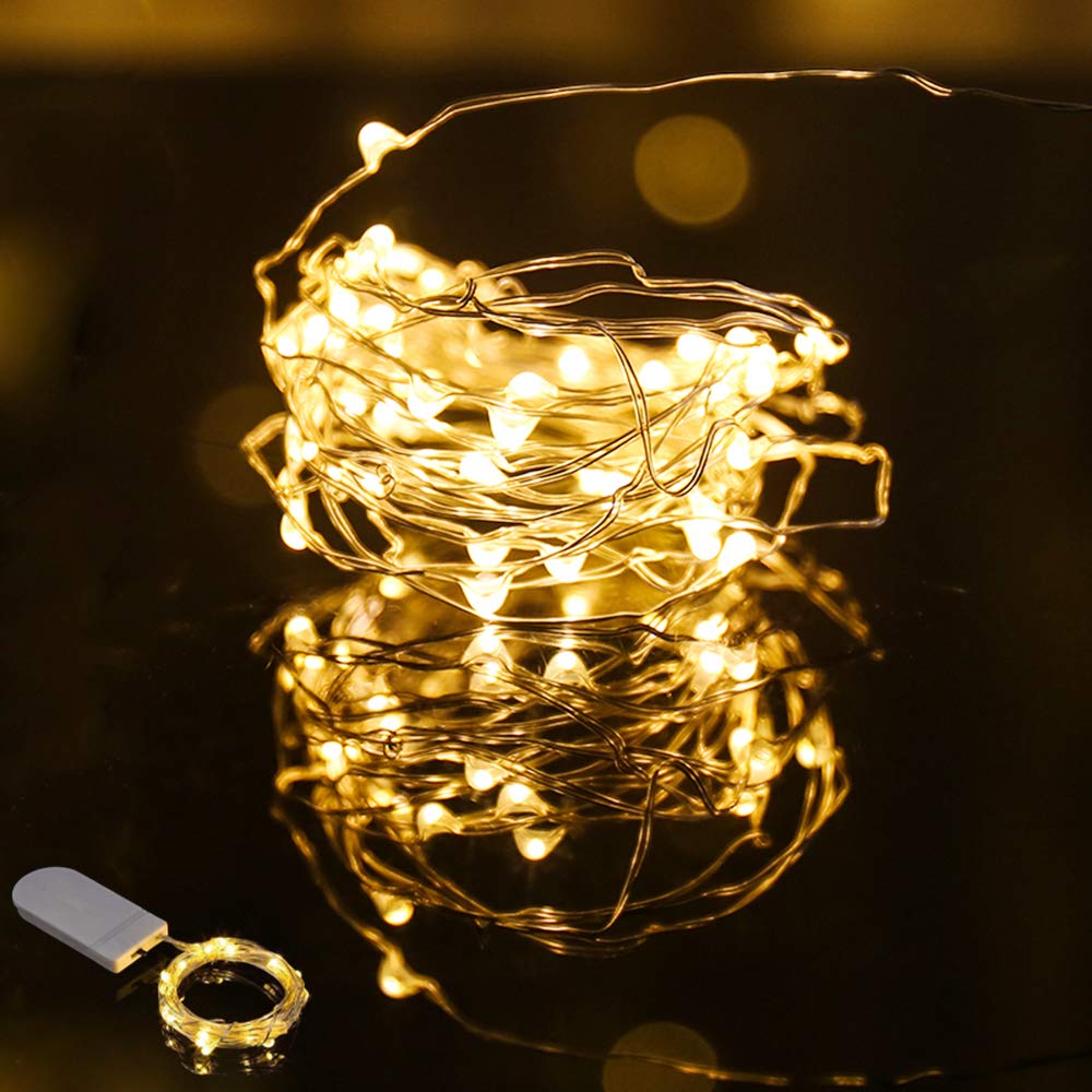 Party Led Balloons, 18 Packs Light Up Balloon Battery Included 3 Meters String Lights Inflated Size 22 Inches Clear Balloon, for Birthday Party Wedding Decorations (Warm White)