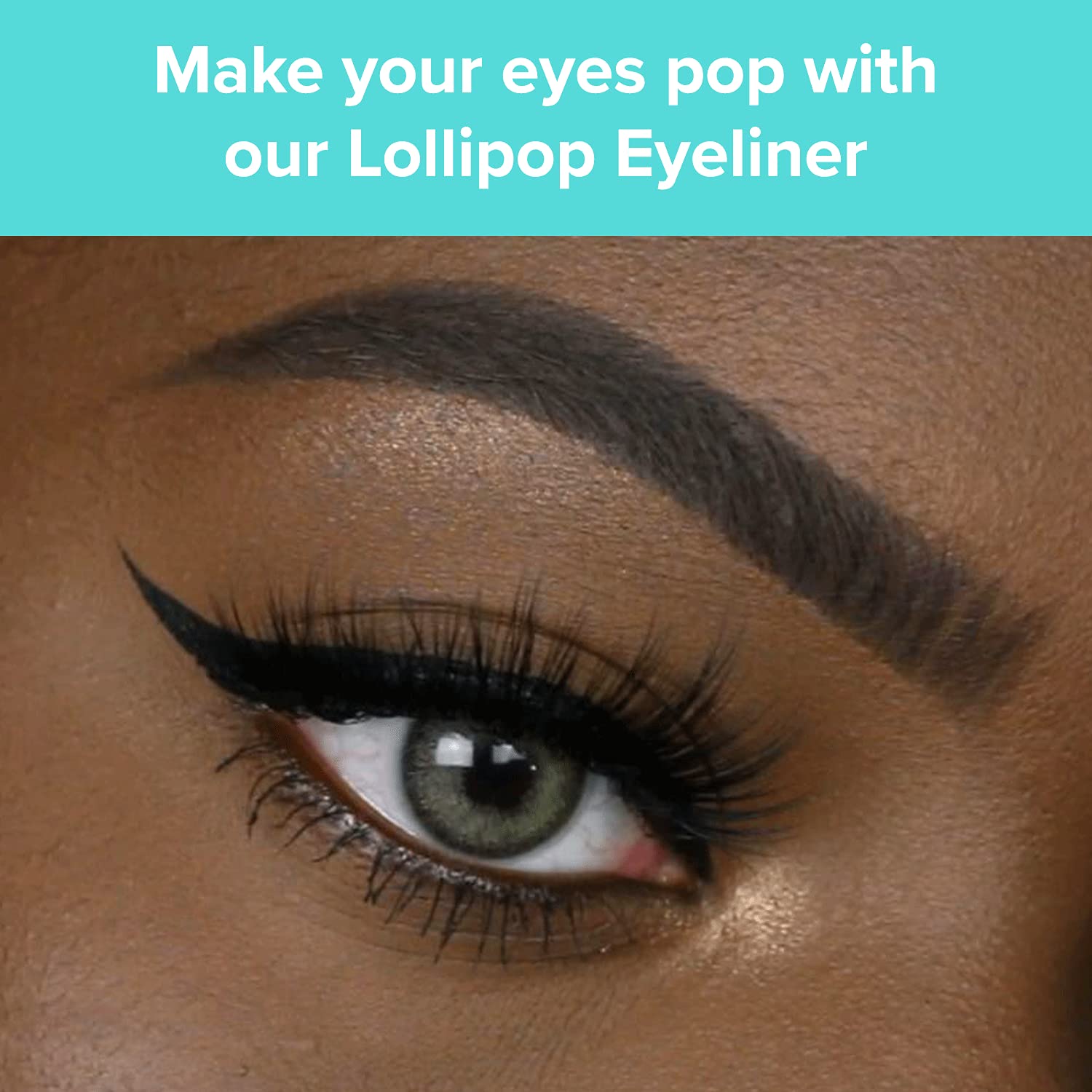 Beauty Bakerie Lollipop Liner Liquid Eyeliner, Waterproof and Smudge Proof Eye Makeup, Jet Black