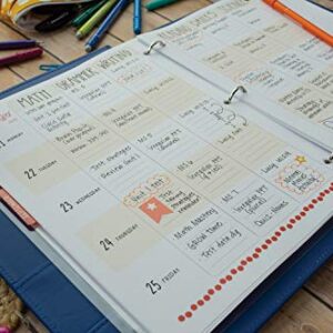 UCreate Customizable DIY Teacher Planner Kit, 8.5" x 11", 157 Pieces (P1000128)