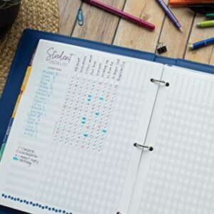 UCreate Customizable DIY Teacher Planner Kit, 8.5" x 11", 157 Pieces (P1000128)