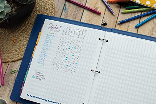 UCreate Customizable DIY Teacher Planner Kit, 8.5" x 11", 157 Pieces (P1000128)